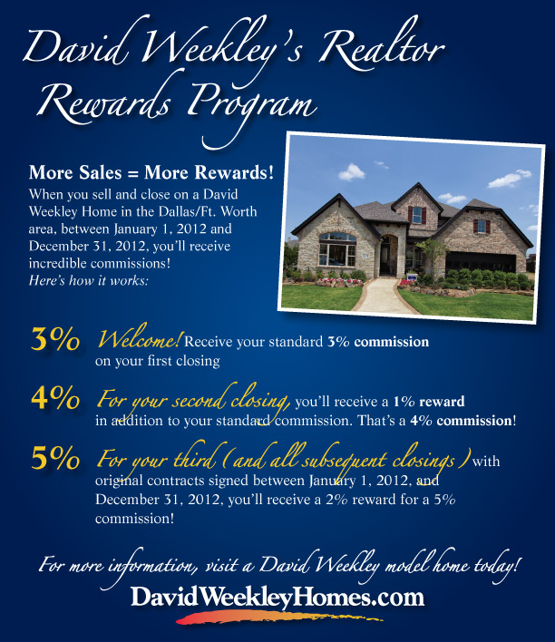 David Weekley Homes Realtor Promotion | David Weekley Homes