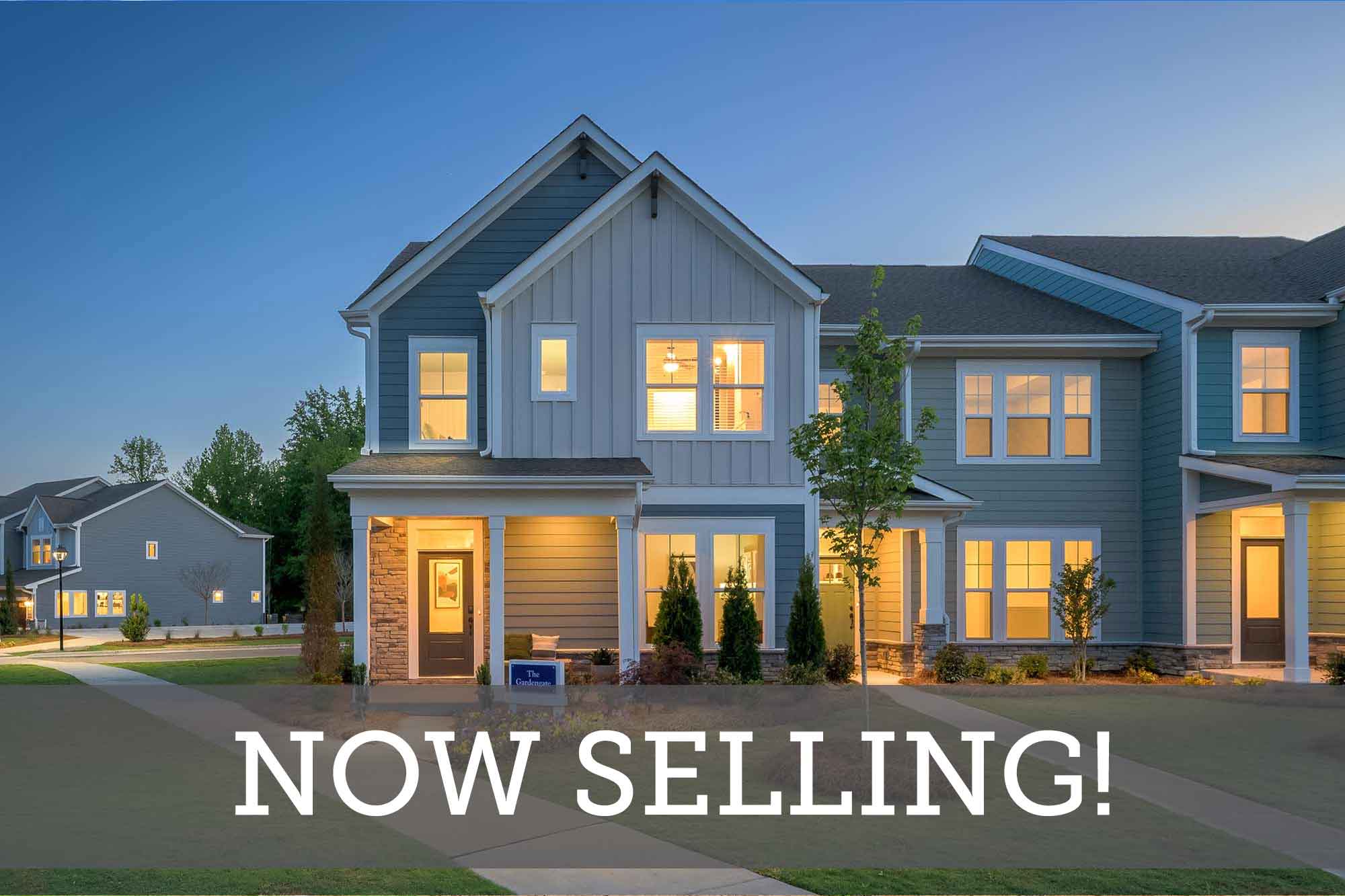 Now Selling New Homes in North Creek Village - Townhomes Huntersville ...