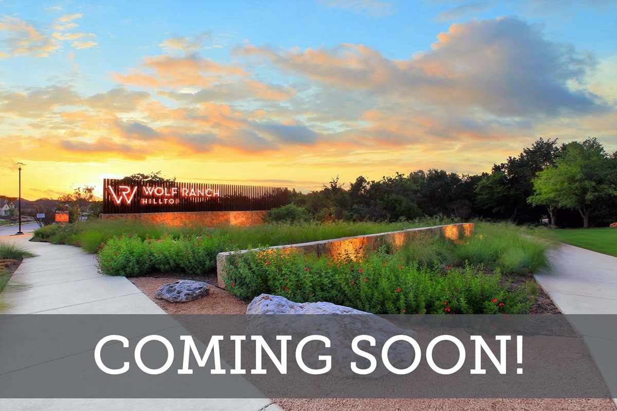 New Homes in Wolf Ranch Georgetown, TX Coming Soon | David Weekley Homes